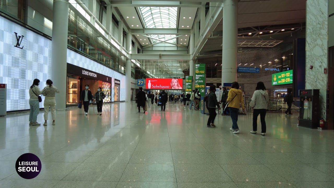 [4K] Luxurious Incheon International Airport Terminal 1 | 고급스러운 인천국제공항 ...