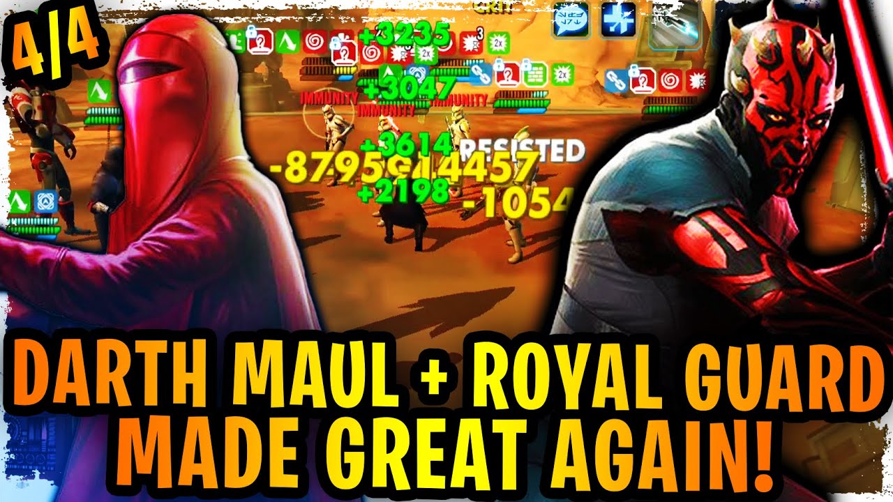 Darth Maul and Royal Guard Are Great Again! Sith Eternal Emperor with ...