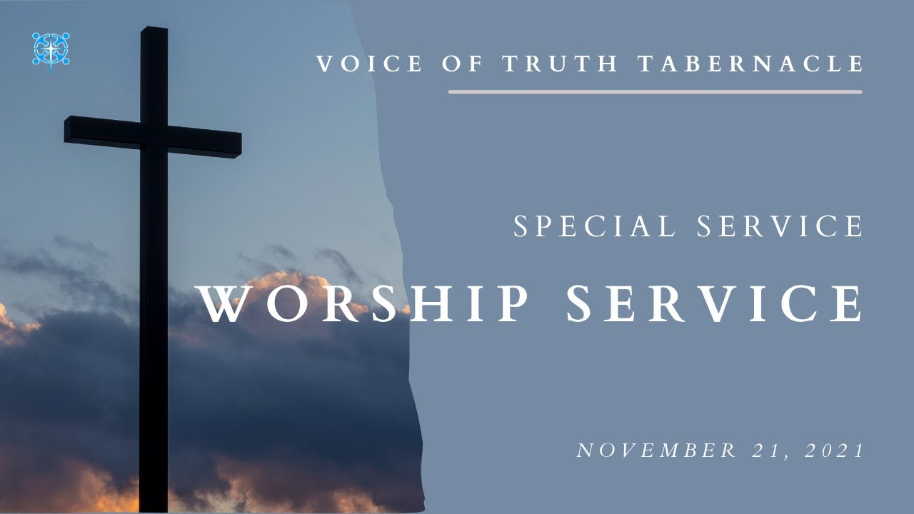 Special Worship Service | Nov 2021 - YouTube