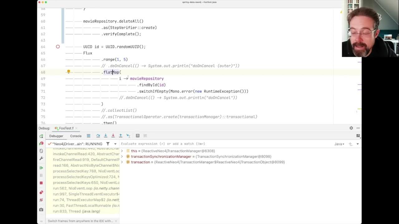 Non suspending breakpoints with IntelliJ - YouTube
