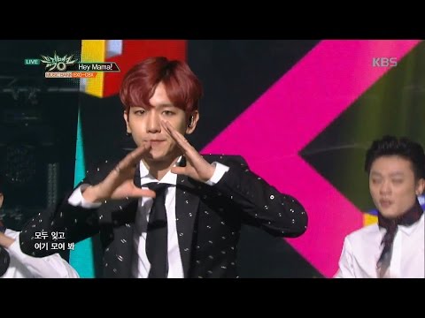 뮤직뱅크 - EXO-CBX -  ‘Hey Mama!’.20161111