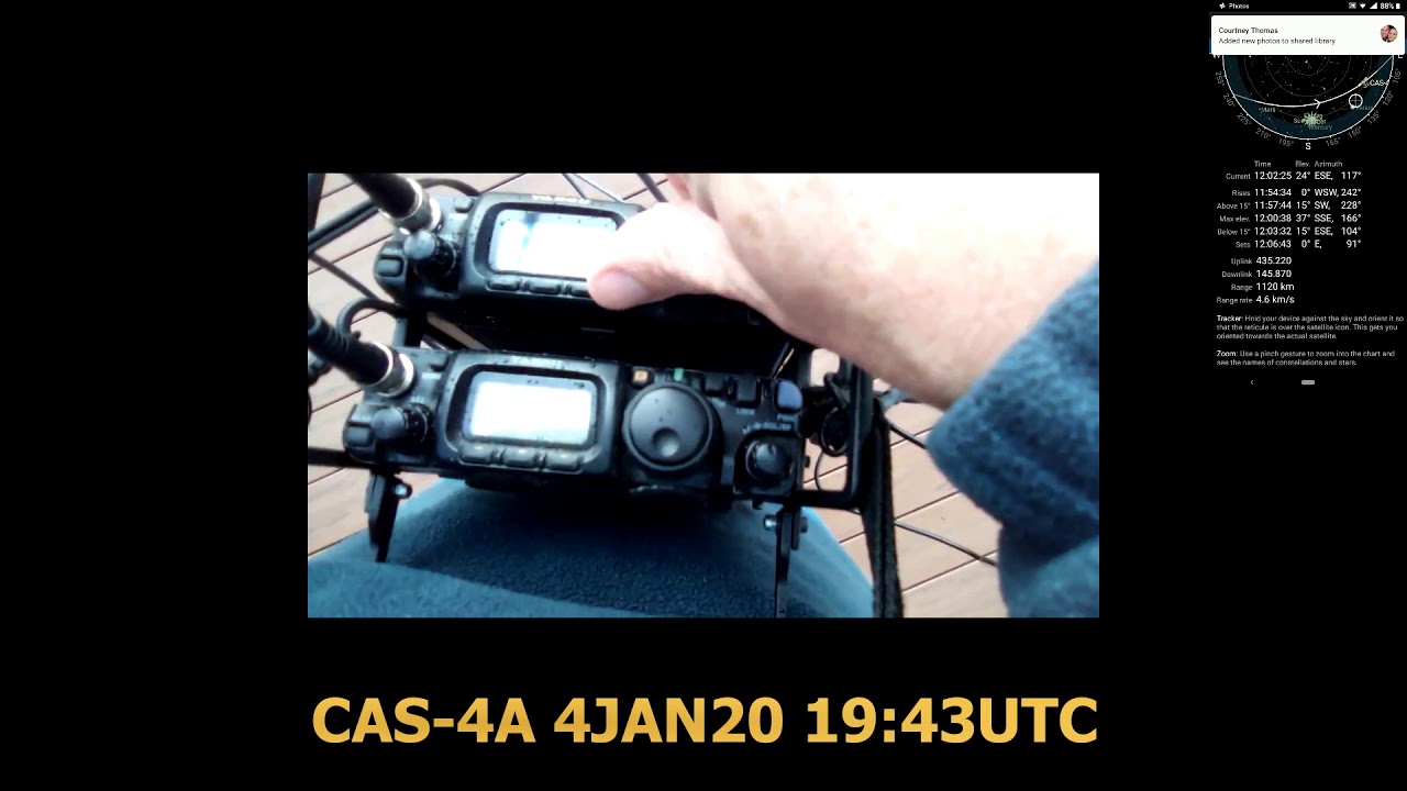 Linear Satellite Station Tuning - YouTube