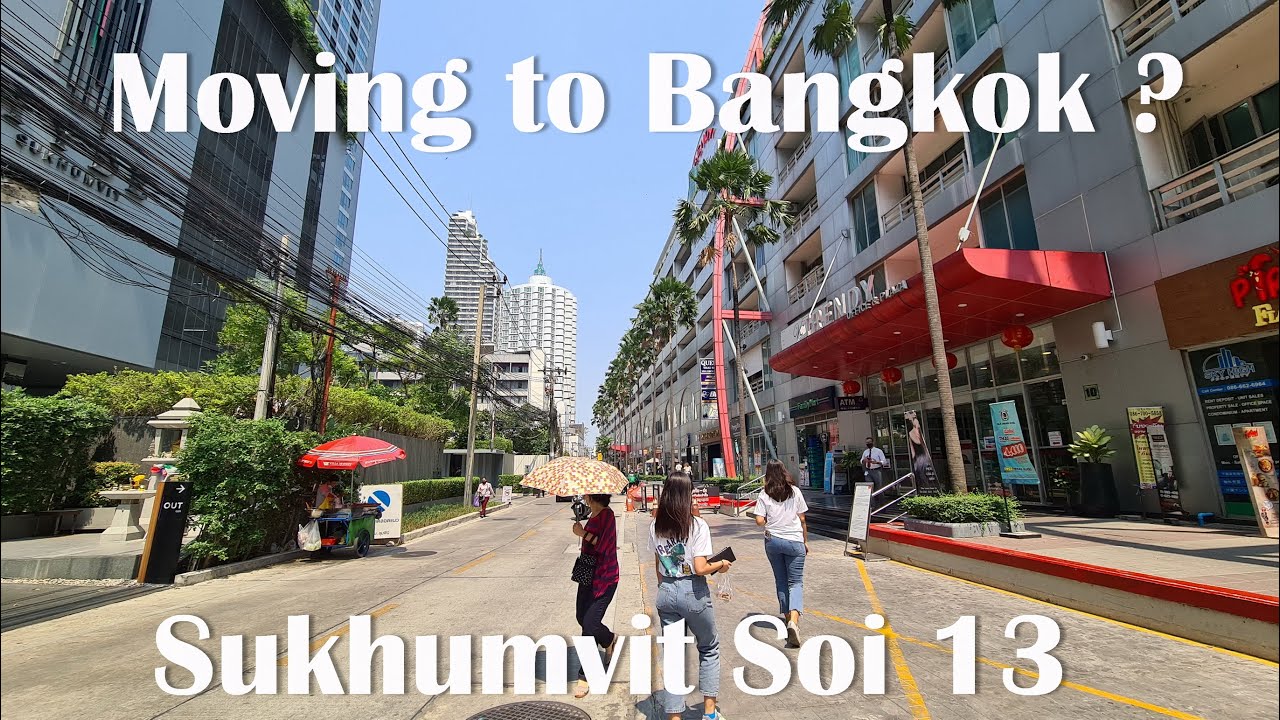 BANGKOK Sukhumvit Soi 13 Nana Hotels Apartments and Condos - YouTube