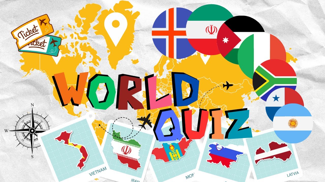 QUIZ | GUESS THE NAME THE COUNTRY MAP 2023 #quiz #map #country #flag ...