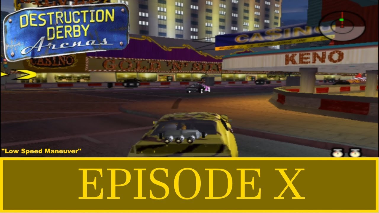 Destruction Derby Arenas (PS2) Part 10 - "Low Speed Maneuver" - YouTube