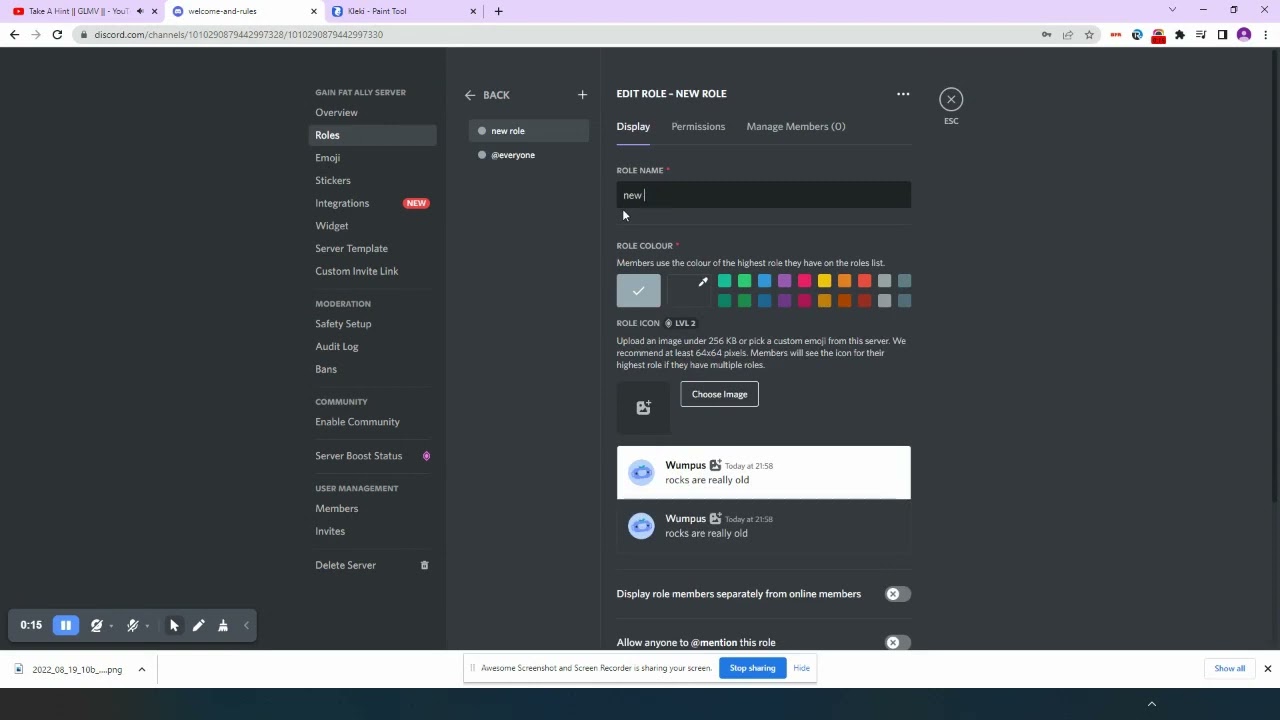 gain discord server and help gain fat 🍔 - YouTube