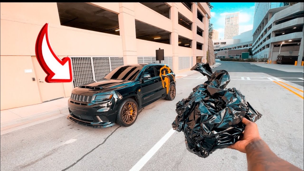 I TOOK THE WRAP OFF MY TRACKHAWK - YouTube