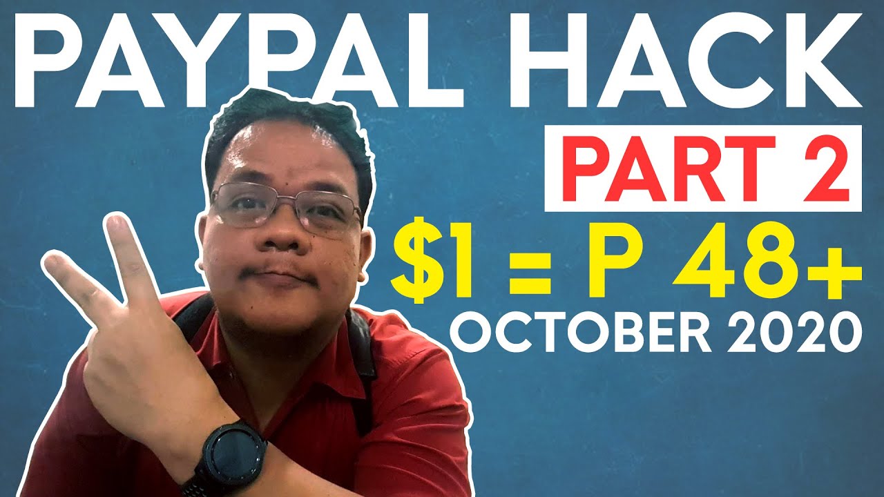 PayPal Currency Conversion Hack 2020 Part 2 TAGALOG YouTube paypal-currency-conversion-hack-2020-part-2-tagalog-youtube