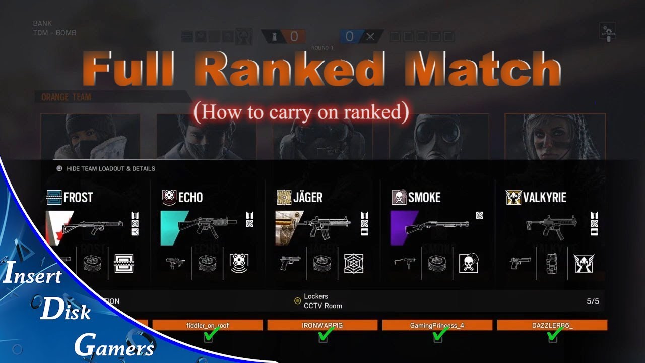 R6S - Full Ranked Match - YouTube