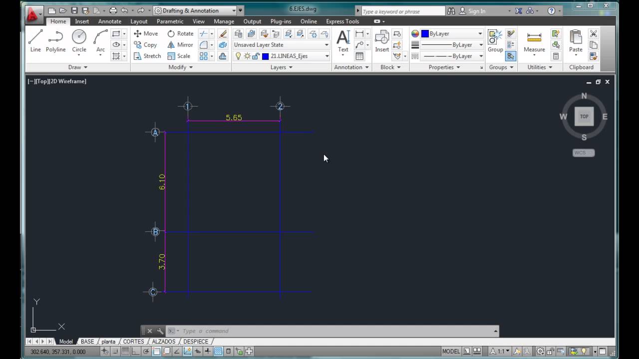 6 EJES ESTRUCTURALES 1 - YouTube