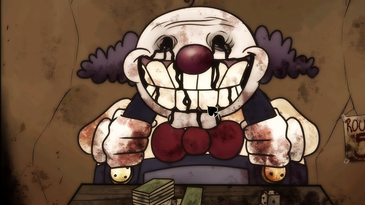 A hungry clown wants to eat your face so roll some dice to stop him ...