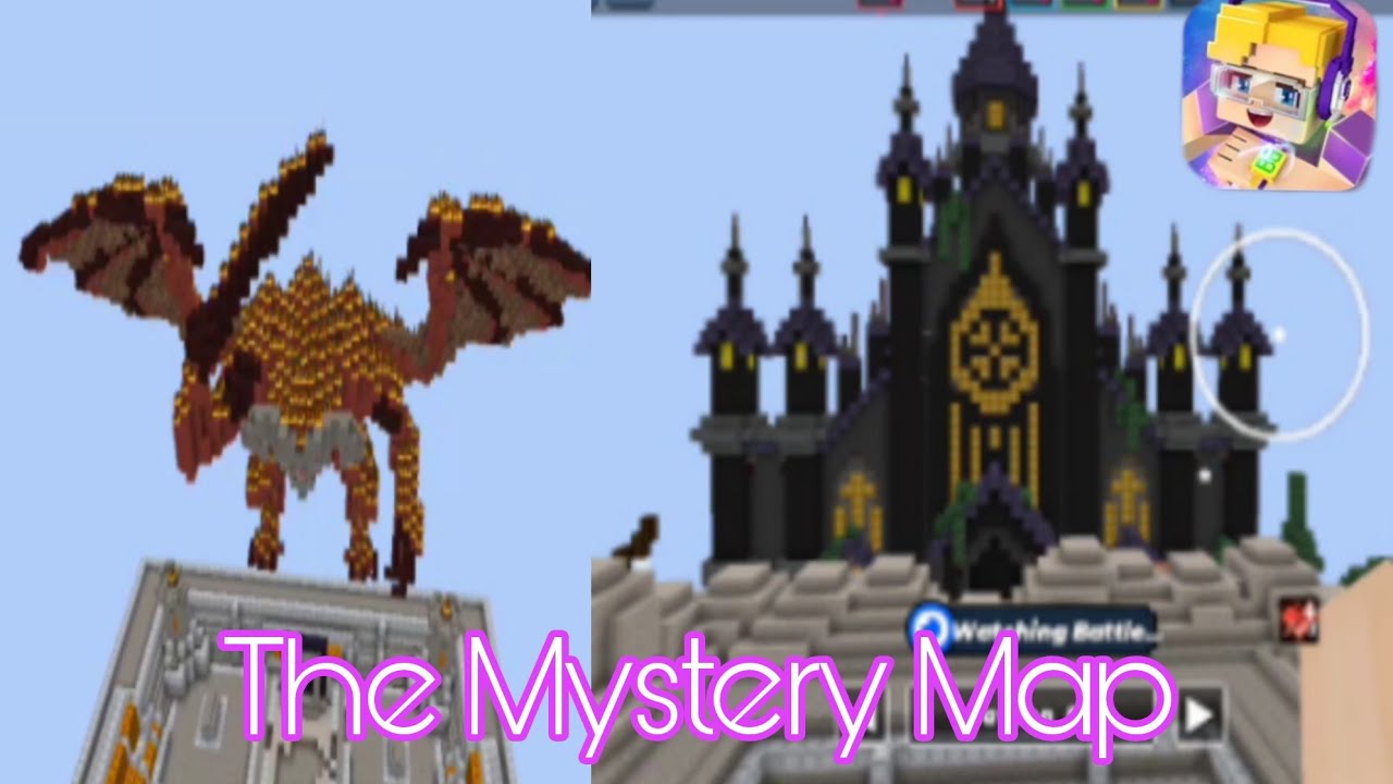 The Mystery Map in Blockman go bed wars 😱😱 #blockmango #bedwars - YouTube
