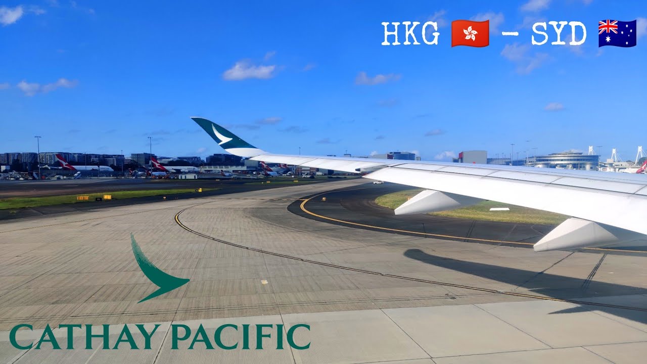 FLIGHT | Cathay Pacific | Hong Kong (HKG) - Sydney (SYD) | A350-1000 ...
