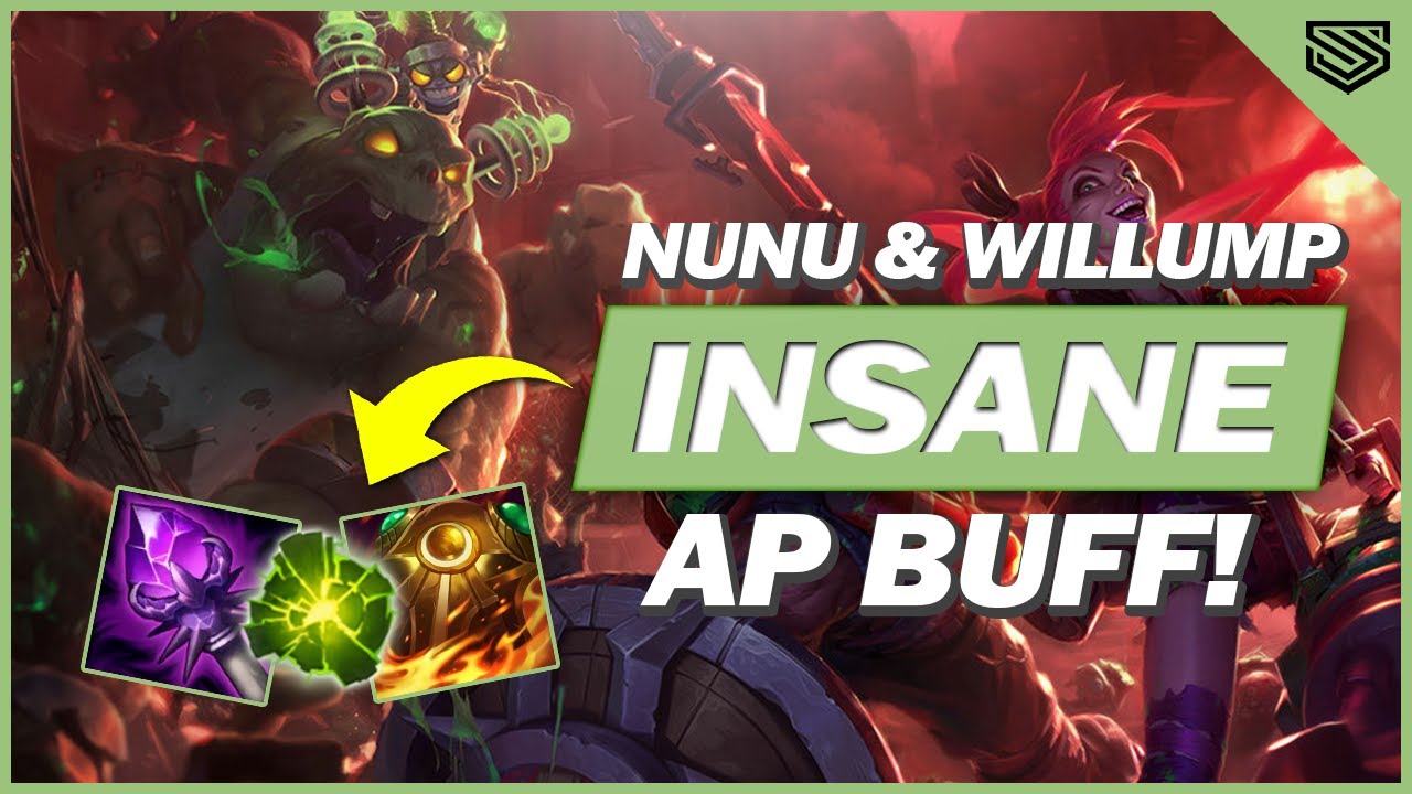 IT'S TIME FOR AP NUNU! 🔥 HUGE AP BUFFSS Best Nunu Build - Wild Rift ...