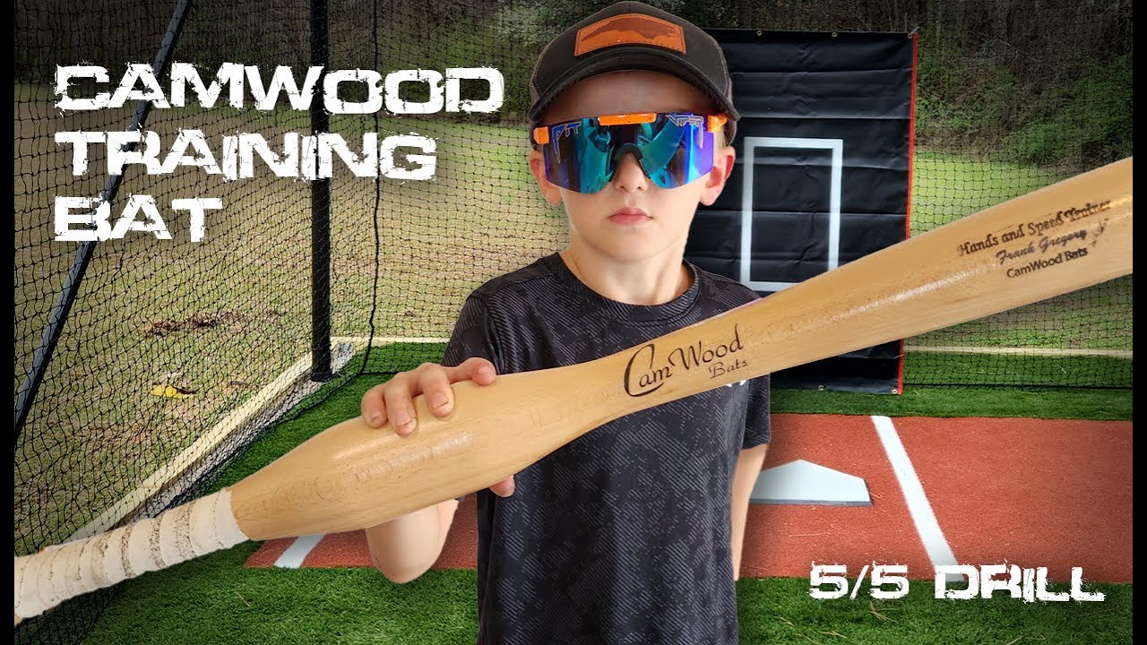 Increase Bat Speed With The CamWood Training Bat - YouTube