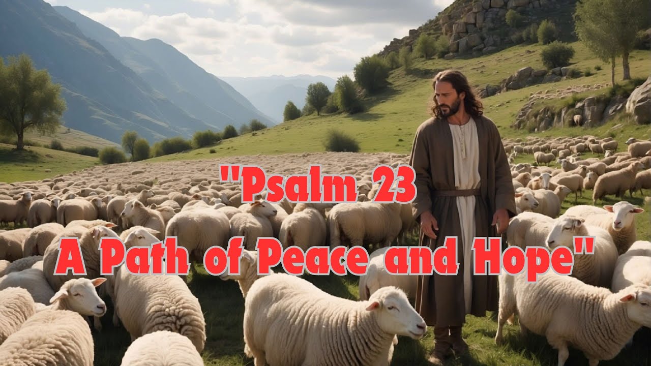 Peace in Psalm 23 A Visual Jour - YouTube