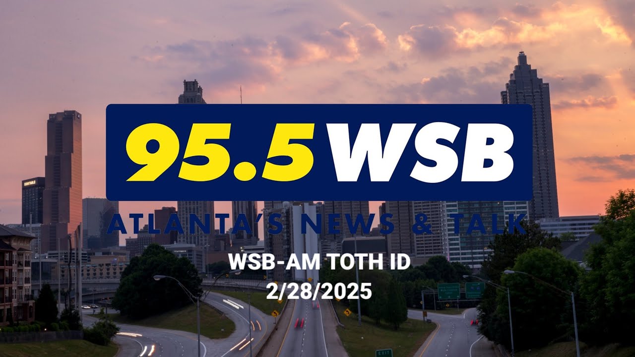 WSB-AM 750/ WSBB-FM 95.5 - 95.5 WSB - Station ID (February 28th, 2025 ...