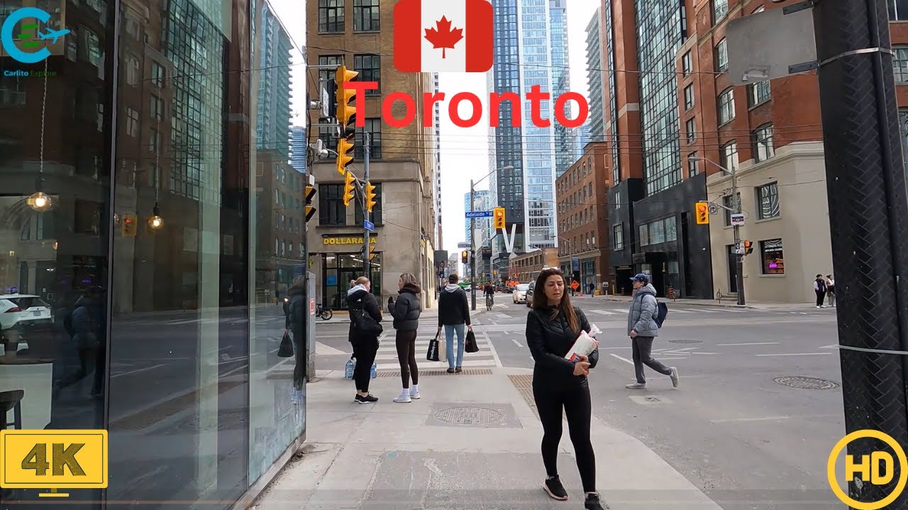 Walking Tour Peter Street Toronto 4K | Virtual Tour Downtown Peter St ...
