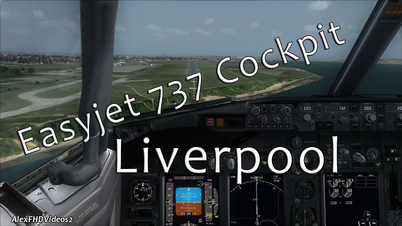 EASYJET 737 Cockpit into Liverpool! - YouTube