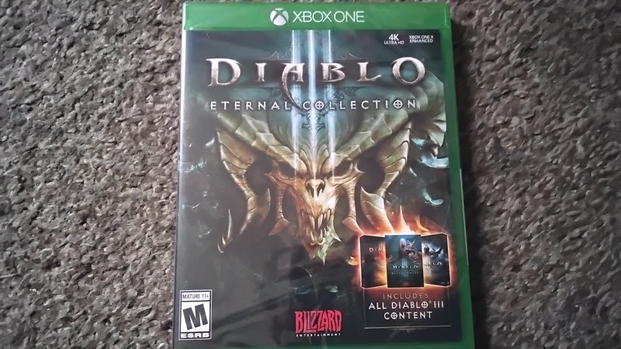 Diablo III: Eternal Collection (Xbox One) Unboxing - YouTube