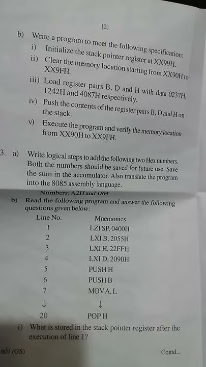 Microprocessors & Interfacing "MP" - YouTube