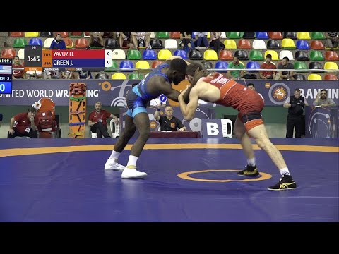 Qual. FS - 70 kg: H. YAVUZ (TUR) v. J. GREEN (USA)