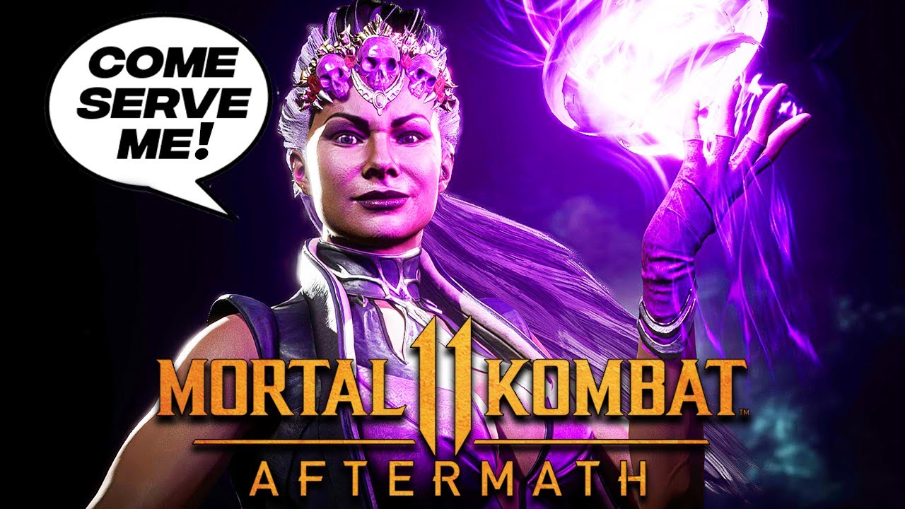 MORTAL KOMBAT 11 SINDEL "NAUGHTY" Intros - YouTube