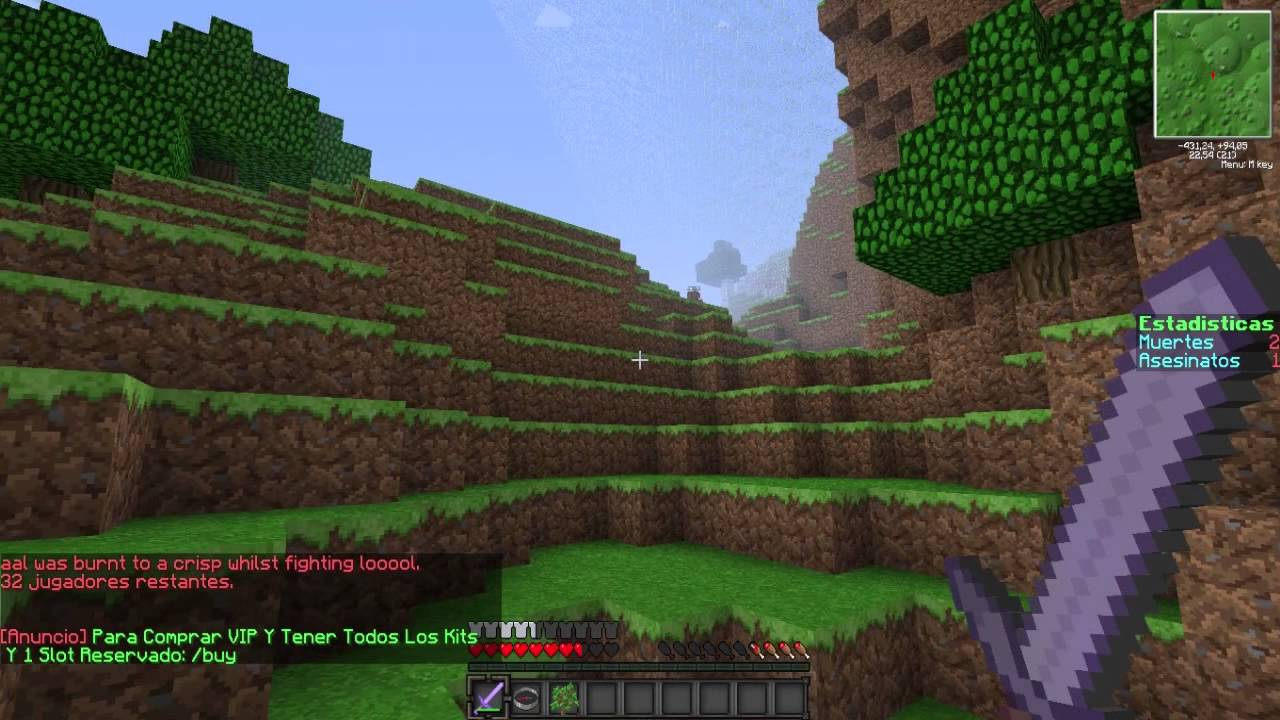 EL MAPA MAS VACIO | HUNGER GAMES MINECRAFT | - YouTube