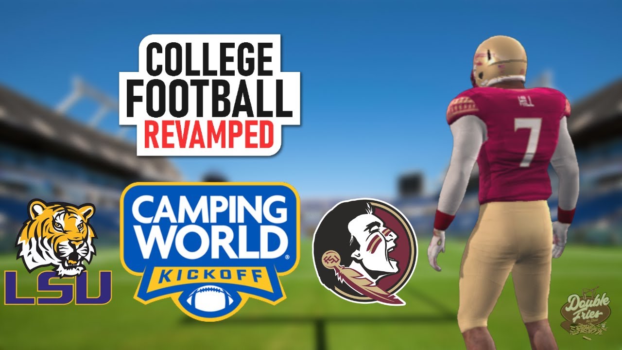 FSU Football vs LSU Tigers - NCAA14 College Football Revamped - YouTube
