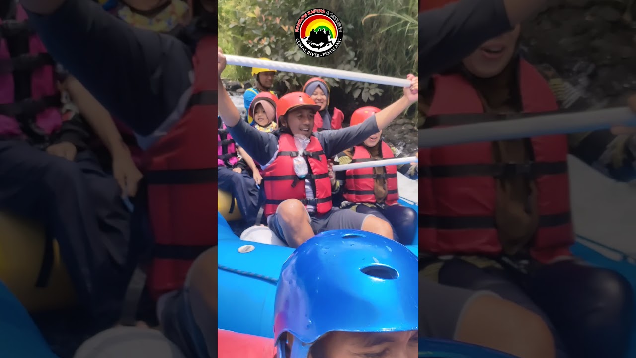 Rainbow Rafting Pemalang - YouTube