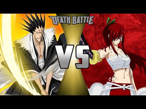 Kenpachi Zaraki (Bleach) Vs Erza Scarlet (Fairy Tail) - Fantasy Faceoff ...