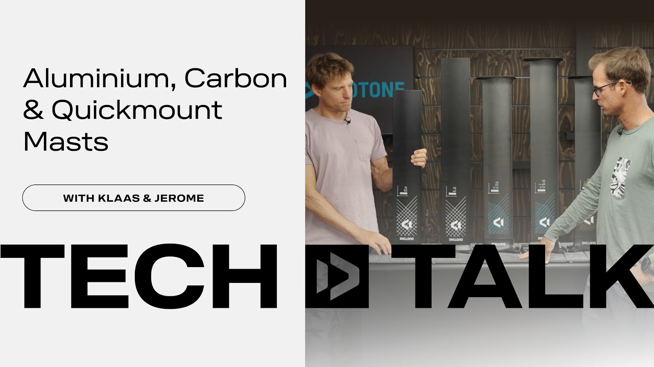 Wing & Foiling Tech Talks - Aluminium, Carbon & Quickmount Masts - YouTube