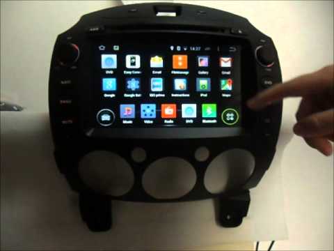 Android Auto DVD Player for Mazda Demio 2007-2014 GPS Navigation Wifi ...