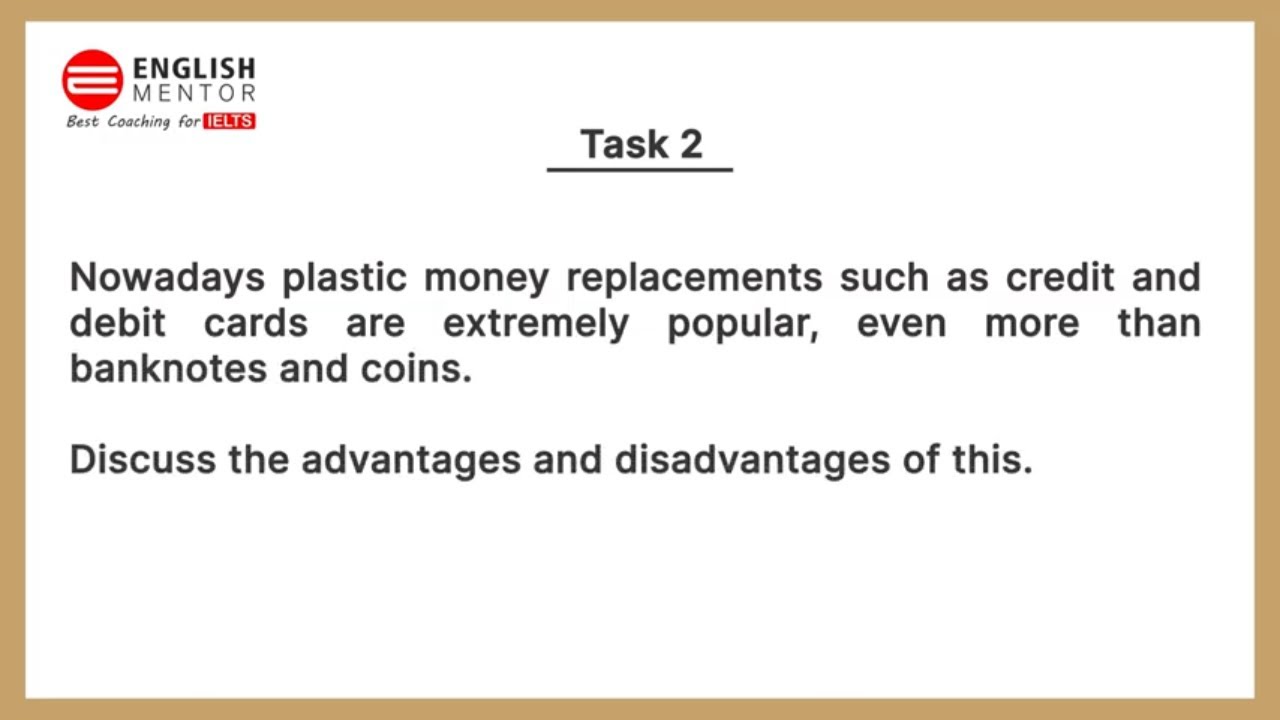 Disadvantages Of Plastic Money