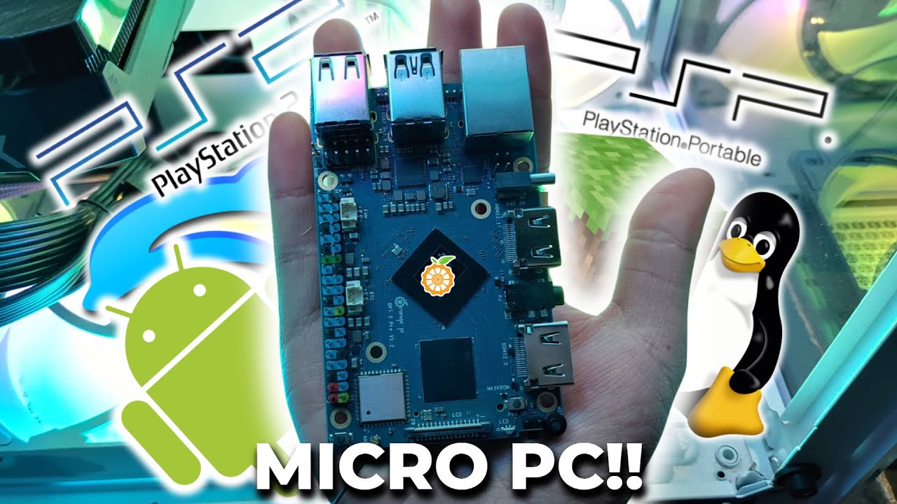 UNA MICRO PC SUPER POTENTE!!!! (BESTIA EMULADORA)!!!----- Orange Pi 5 ...
