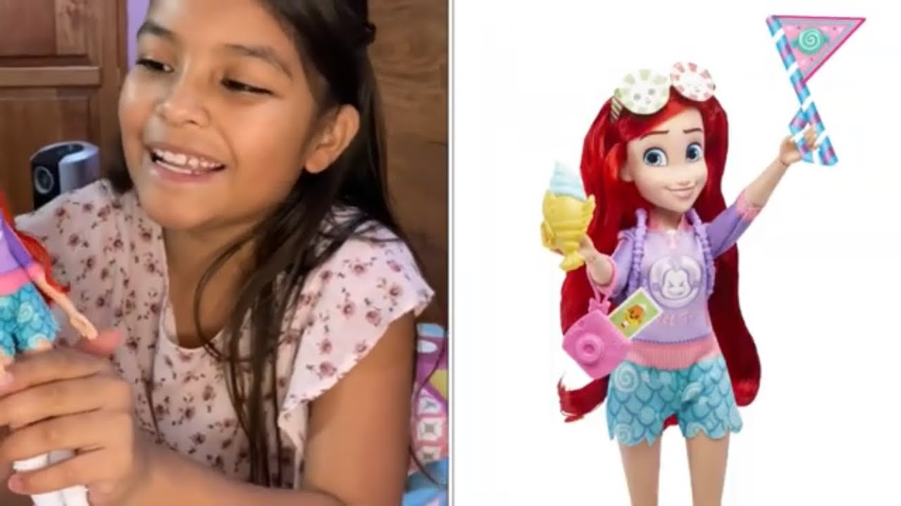 Princesa Ariel de la película WIFI Ralph UNBOXING Ariel Princess Comfy ...