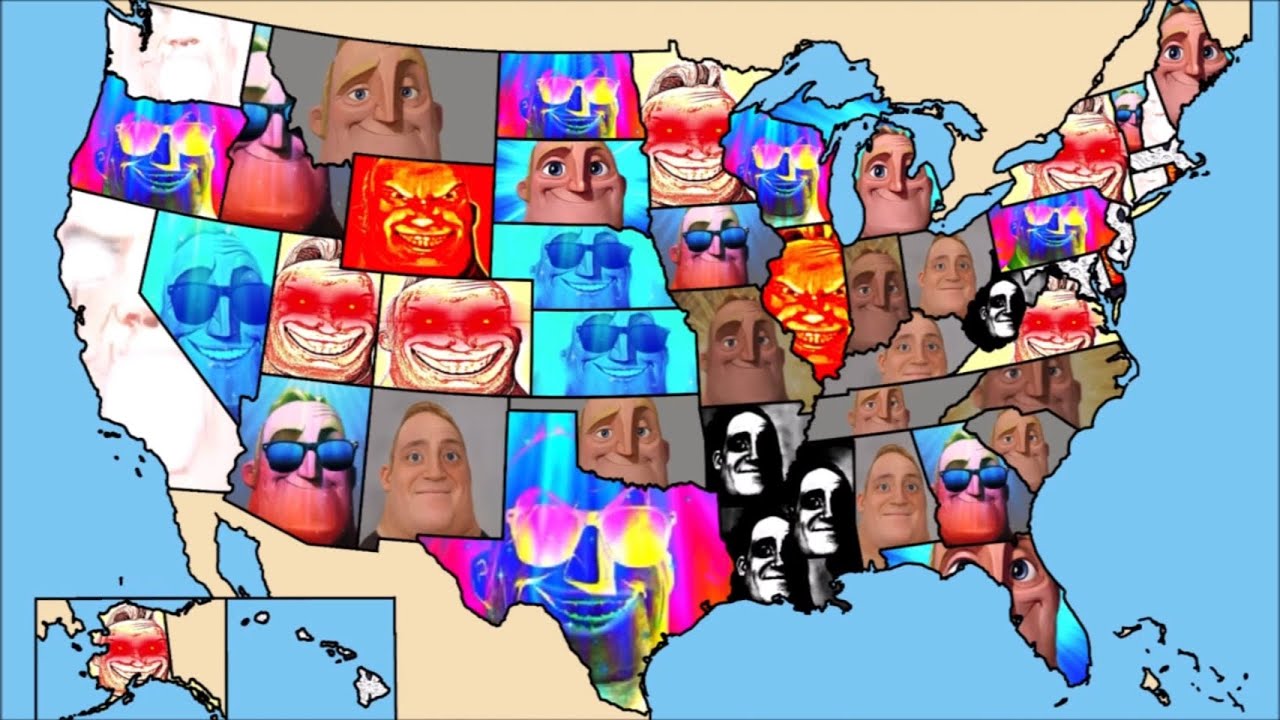 Mr Incredible Becoming Canny/Uncanny Mapping (You Live in the USA by ...
