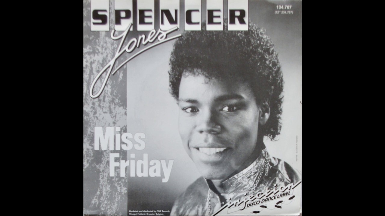 Spencer Jones - Miss Friday (1986) - YouTube