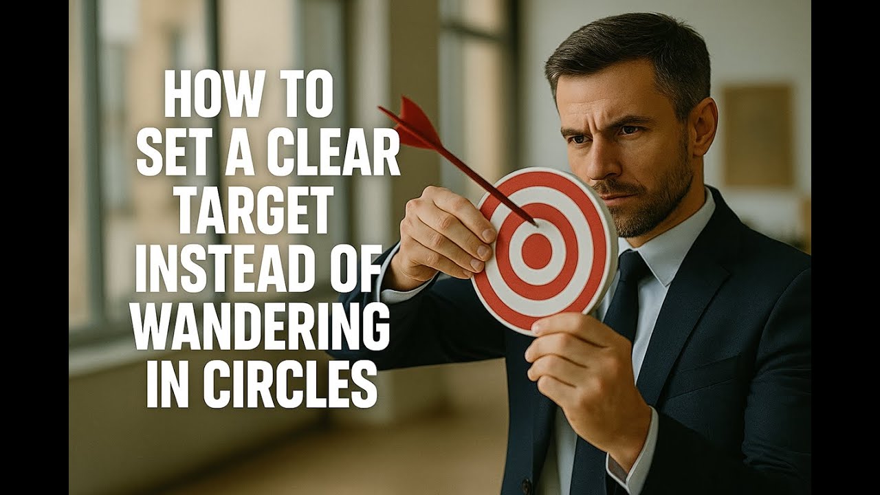 How to Set a Clear Target Instead of Wandering in Circles - YouTube