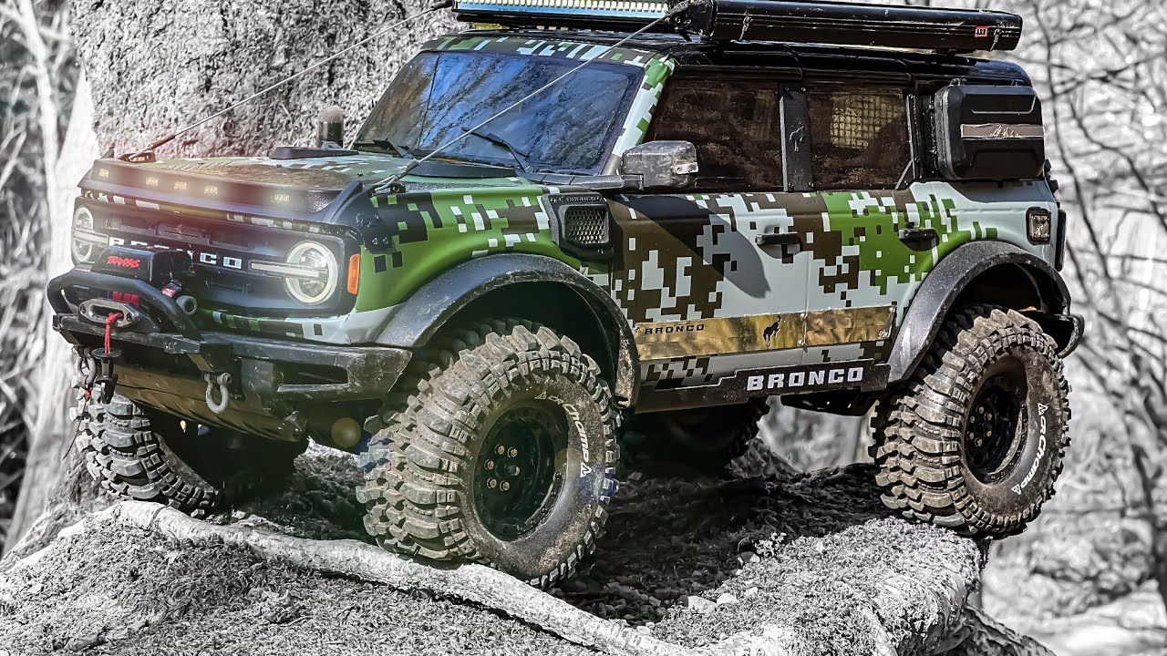 My BEST Custom Build RC Crawler Traxxas TRX4 Bronco 2021 Raptor - Metal ...