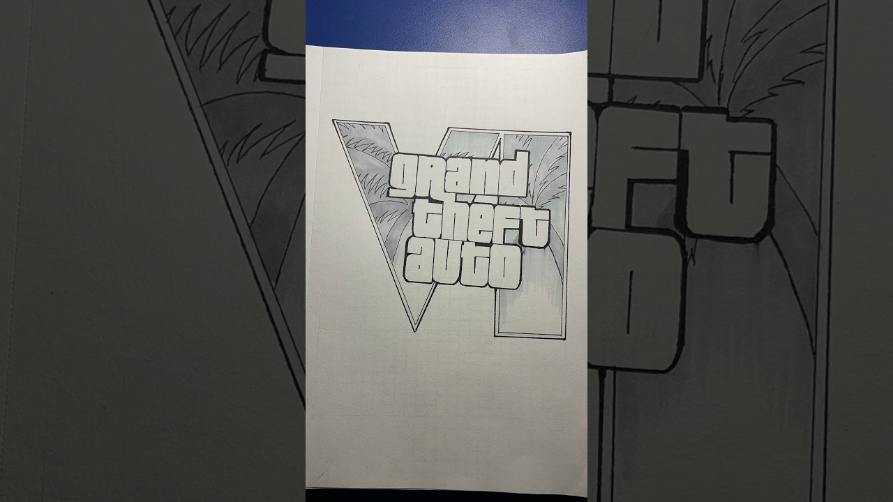 GTA VI dessin facile #gta #drawing #gta6 - YouTube