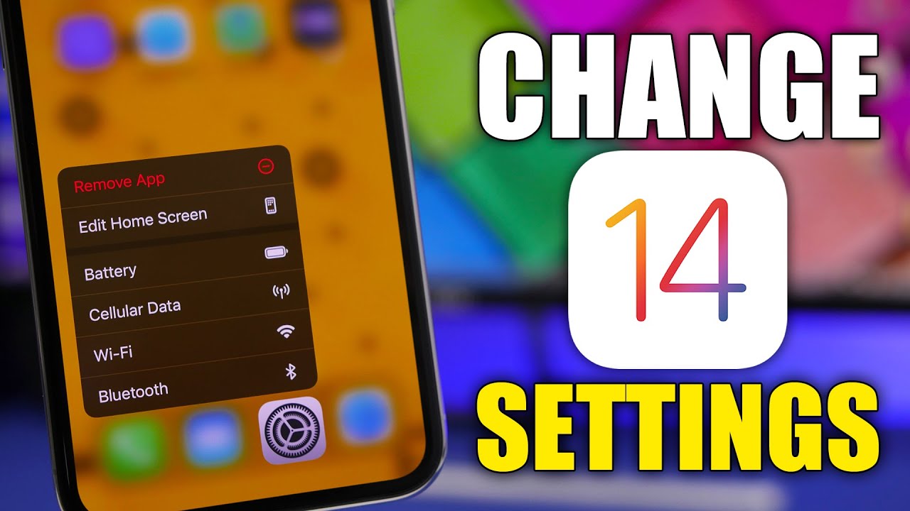 15 Settings You Should Change on iOS 14 ! - YouTube