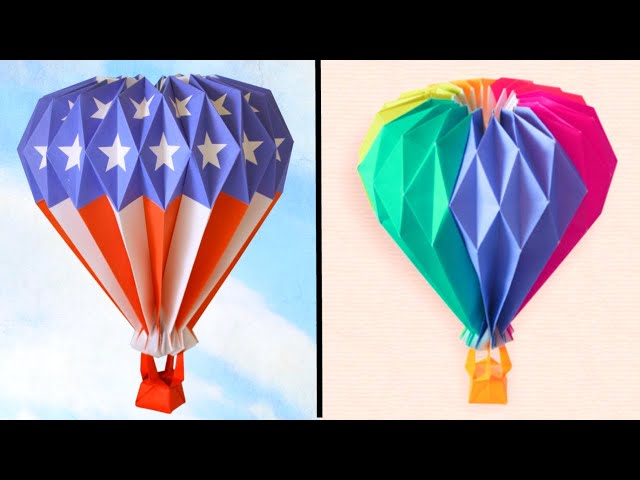 How To Make A Paper Hot Air Balloon Step By Step - Infoupdate.org
