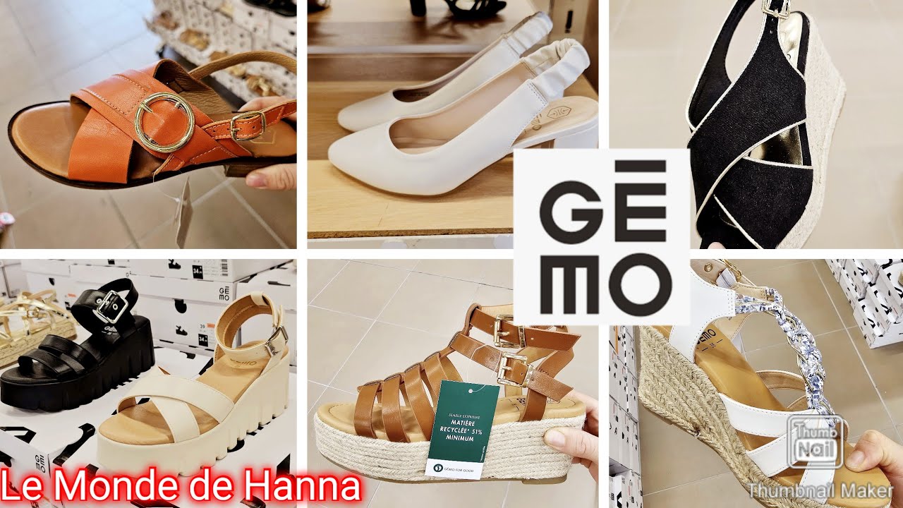 GEMO MODE 19-04 NOUVELLE COLLECTION CHAUSSURES FEMME 🚺 - YouTube