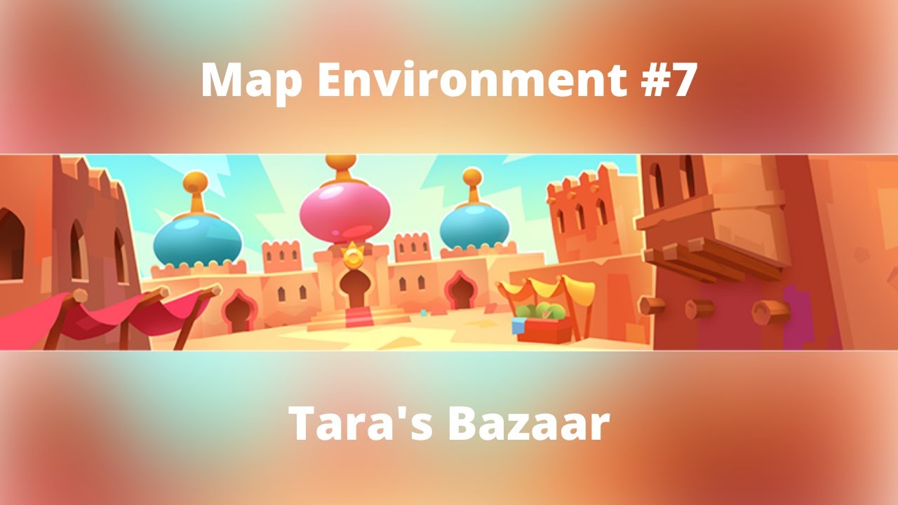 3D Model of Tara's Bazaar Environment | Map Environment #7 | Brawl ...
