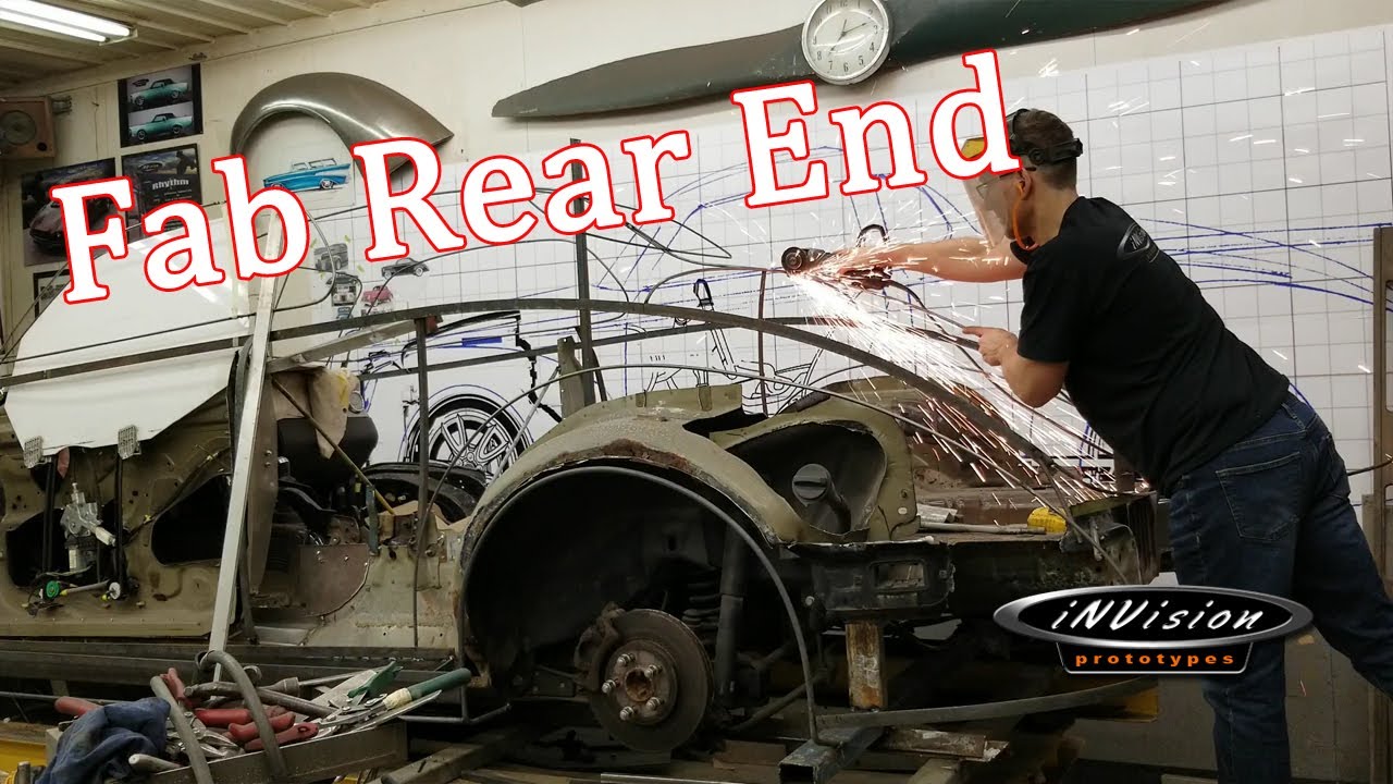 Wire Frame Rear Features Formed | Part 10 - 1940 Ford Coupe Inspired ...