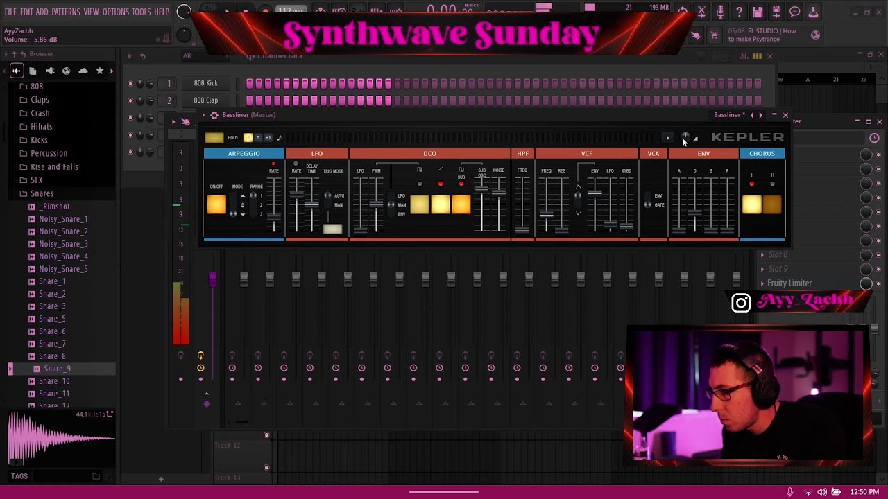 Making A Simple Synthwave Track with New Kepler VST | SYNTHWAVE SUNDAY ...