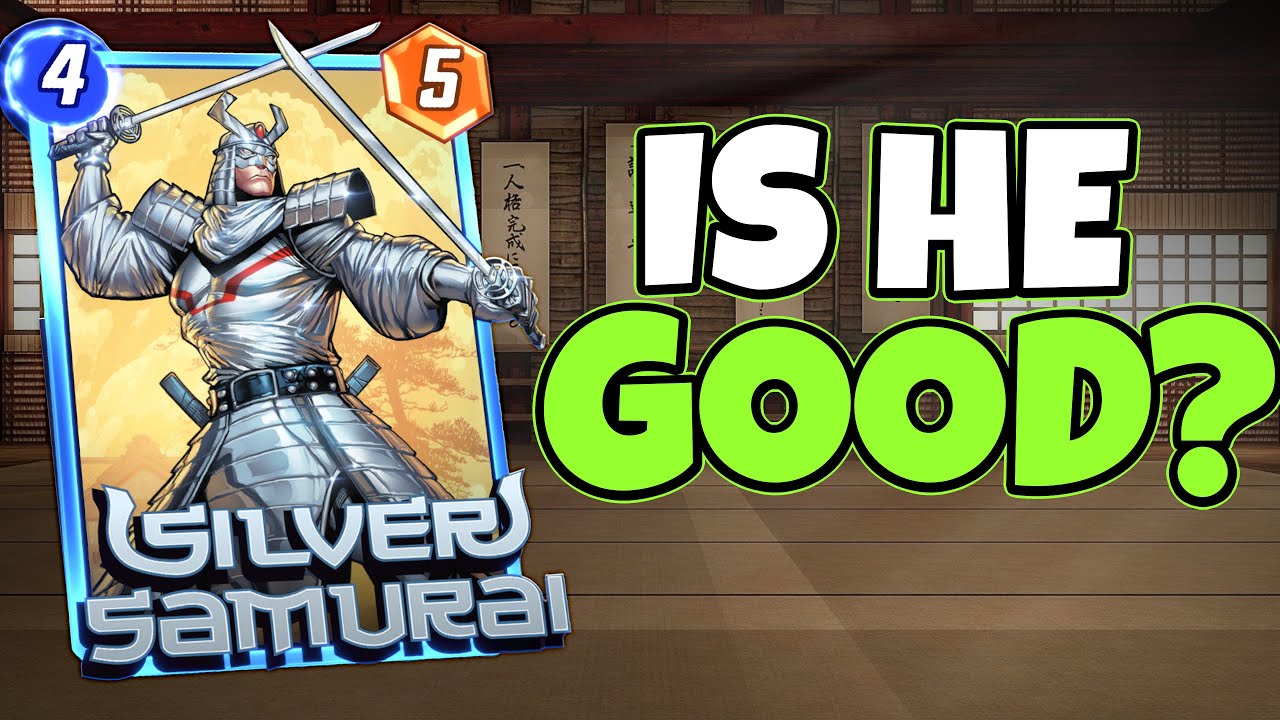 Is SILVER SAMURAI good? [Marvel Snap First Impressions] - YouTube