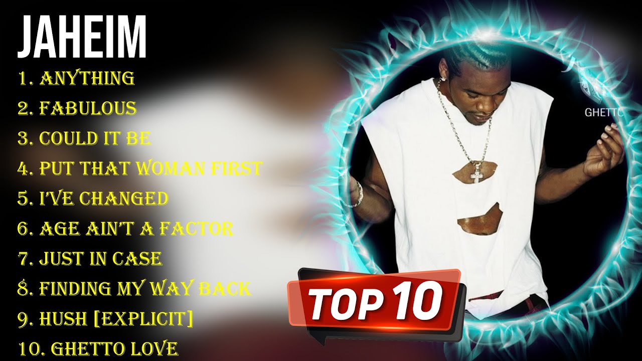 Best Songs of Jaheim full album 2024 ~ Top 10 songs - YouTube