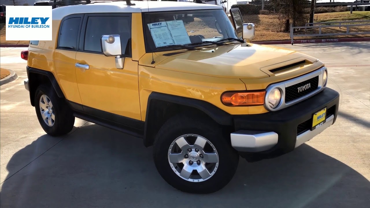 2007 TOYOTA FJ CRUISER YELLOW #U895A FULL HD - YouTube